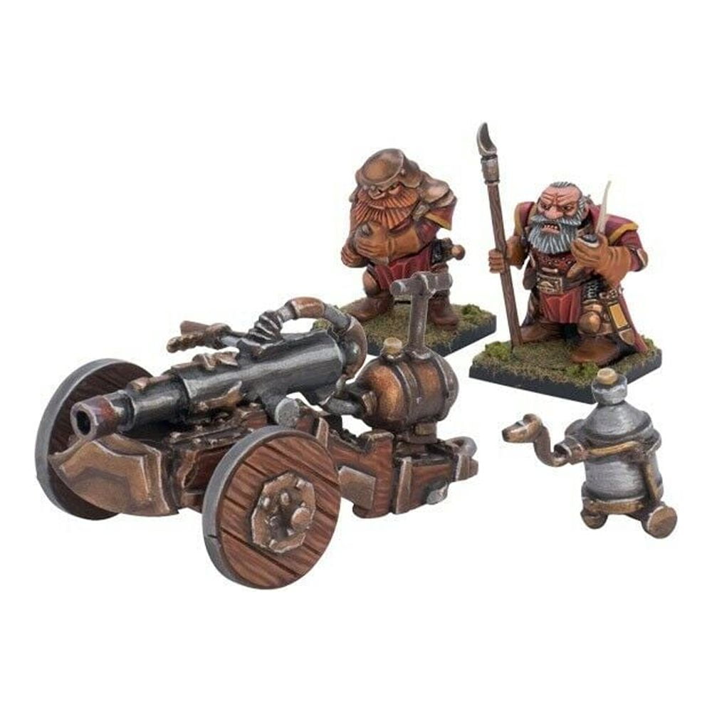 Kings of War Dwarf Ironbelcher Cannon / Organ Gun - Walmart.com