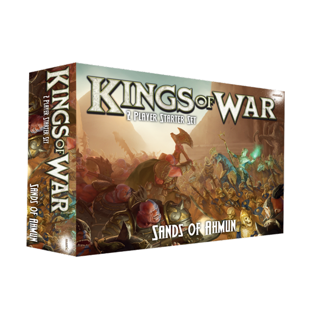 Kings of War Sands of Ahmun 2-Player Starter Set - Walmart.com