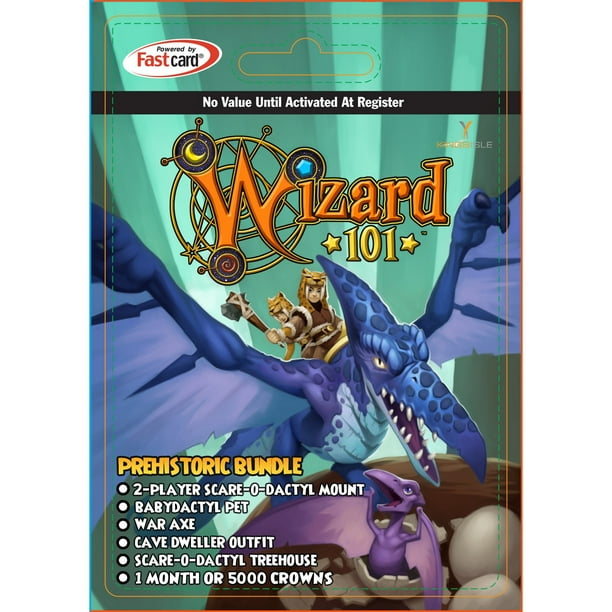 KingsIsle Wizard101 Prehistoric Bundle $29 Card - Walmart Business Supplies