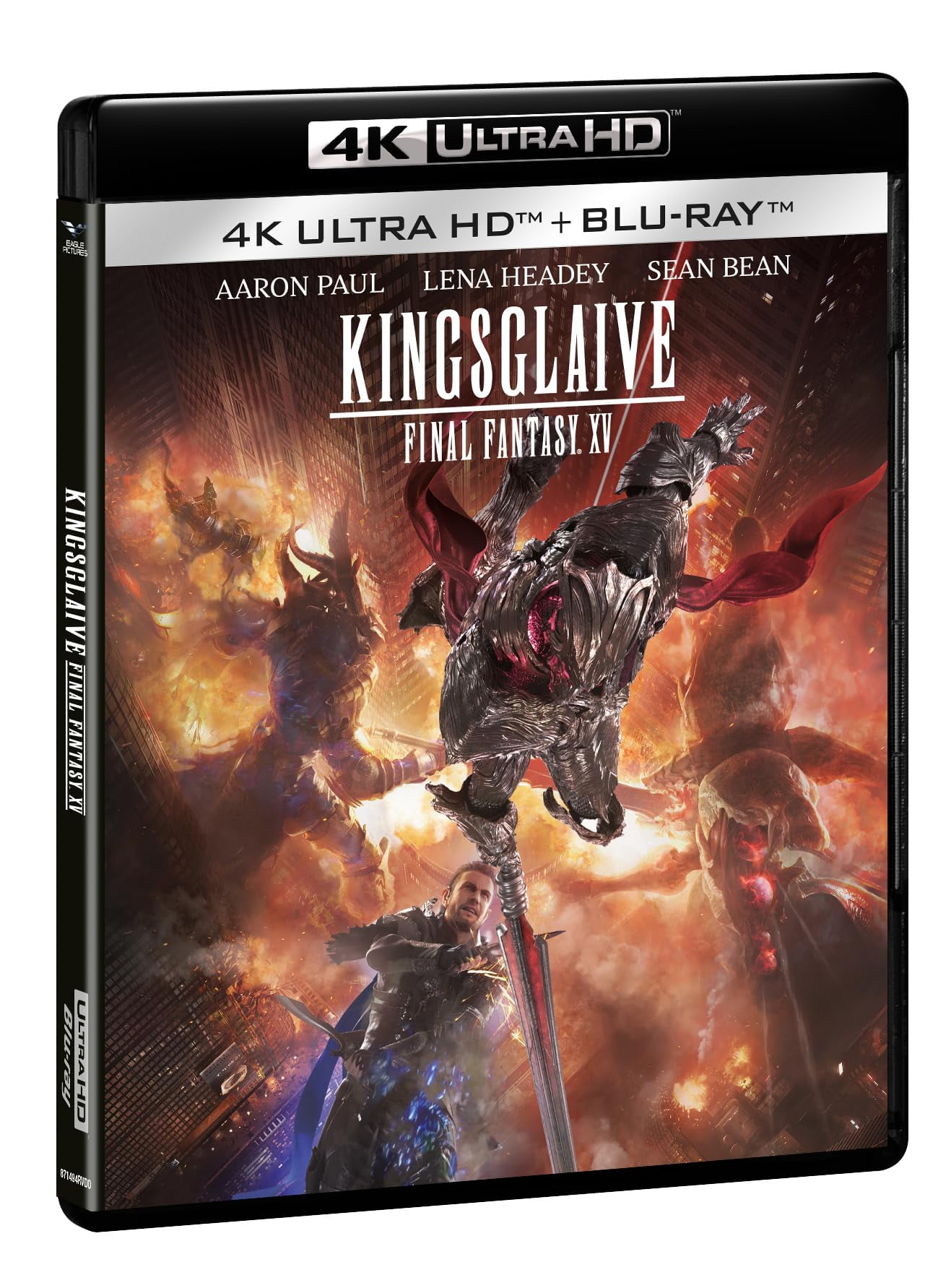 Kingsglaive - Final Fantasy Xv - 4K (Bd 4K + Bd Hd) (4K Ultra HD) animazione Takeshi Nozue ...