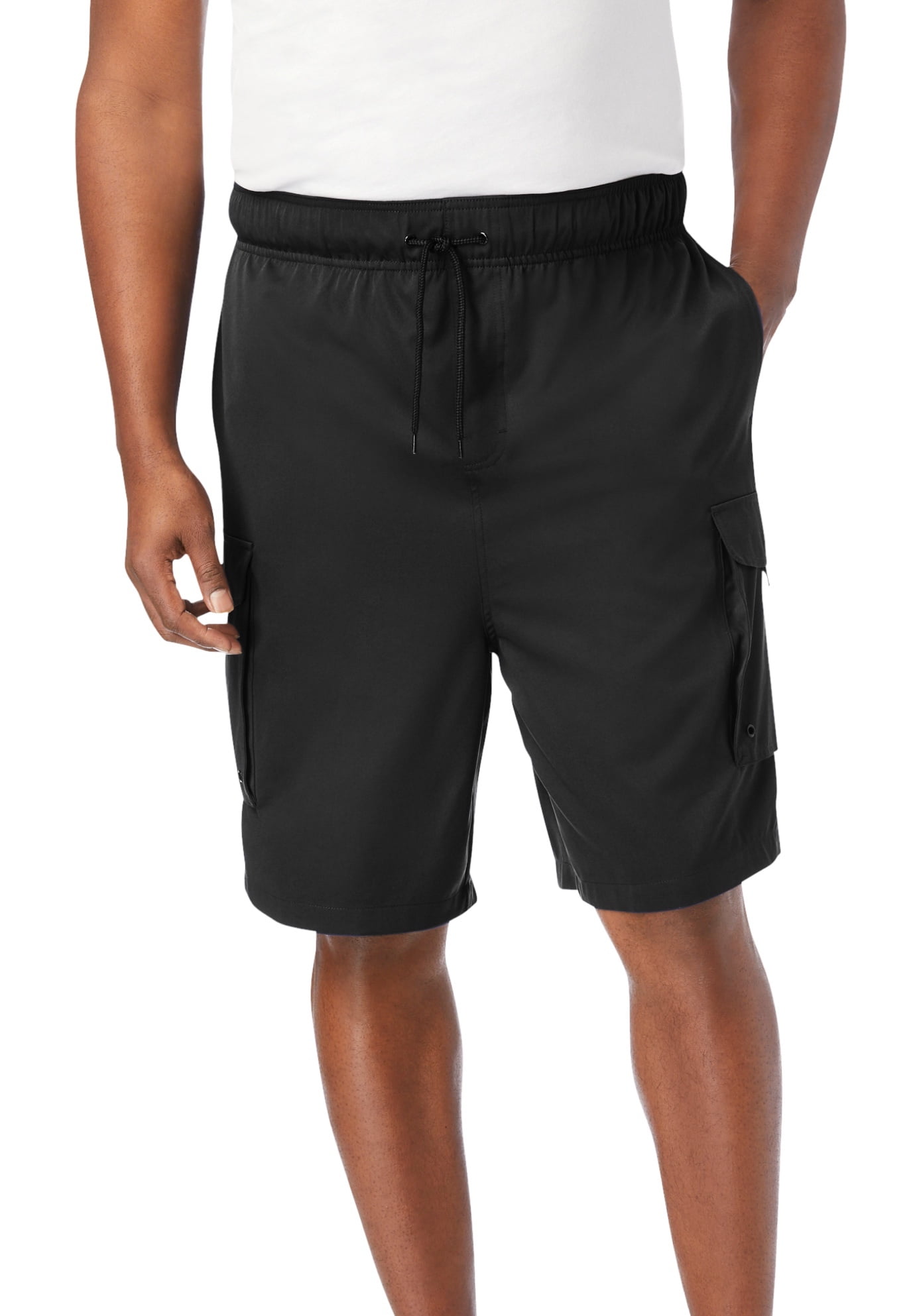 KingSize Men's Big & Tall 8" Flex Cargo Swim Trunks - Walmart.com