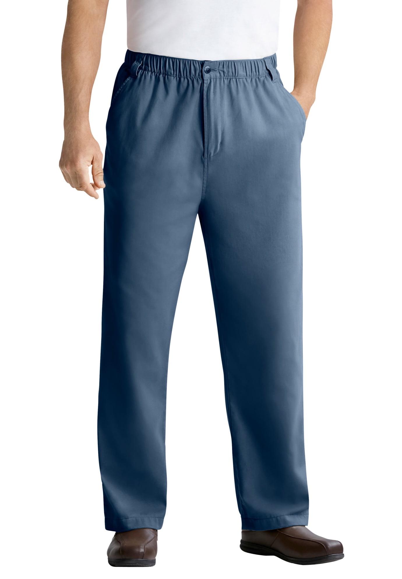 Kingsize Men's Big & Tall Knockarounds Full-Elastic Waist Pants In ...