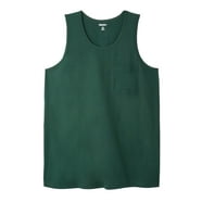 Men's FreshIQ ComfortBlend White Tagless Tank 3-Pack - Walmart.com
