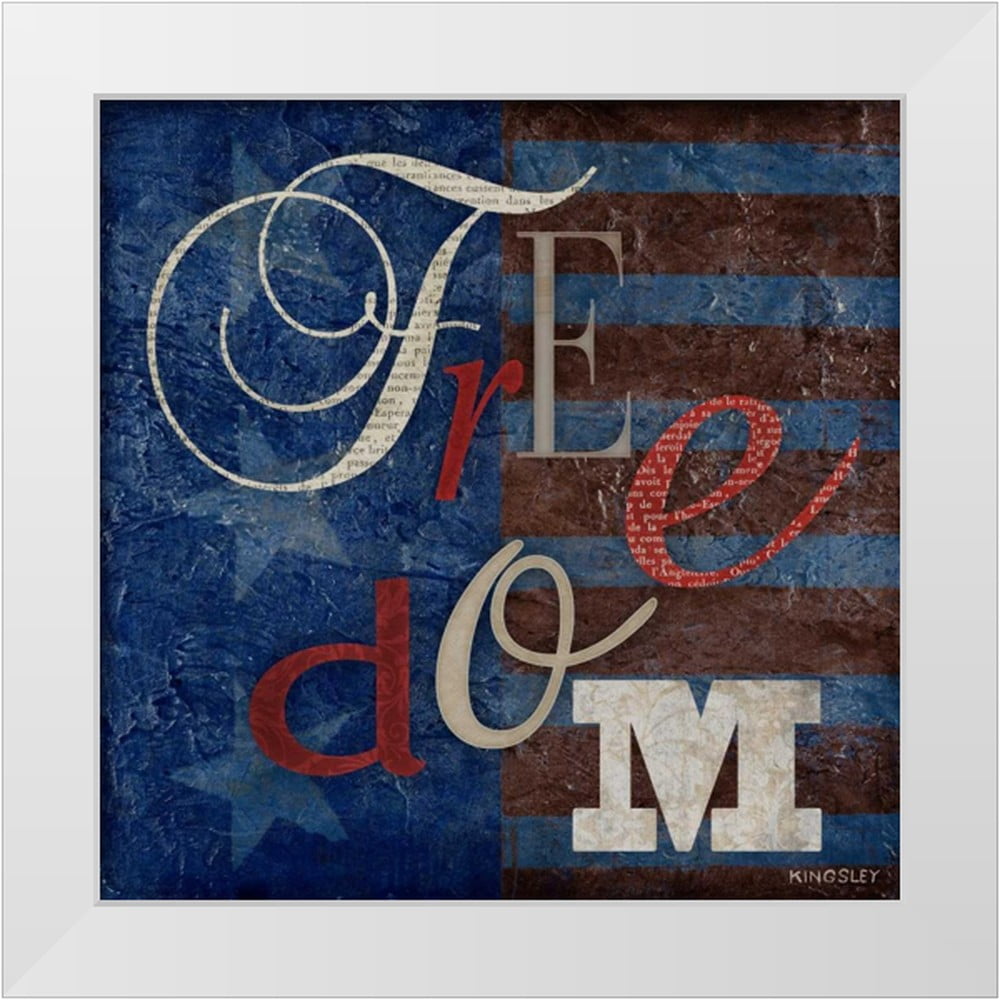 Kingsley 15x15 White Modern Wood Framed Museum Art Print Titled ...