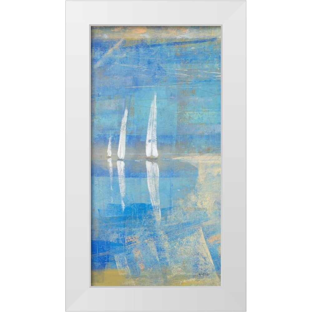 Kingsley 18x32 White Modern Wood Framed Museum Art Print Titled - In ...
