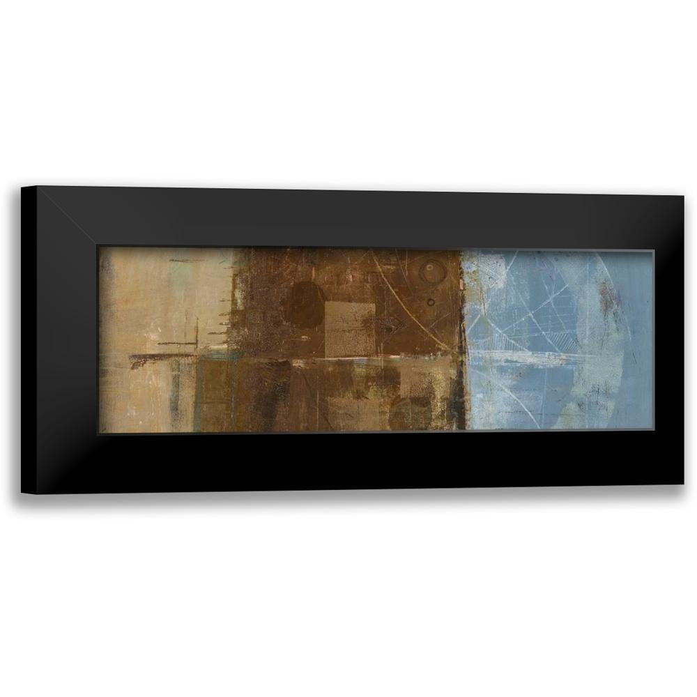 Kingsley 24x11 Black Modern Framed Museum Art Print Titled - Tunnel I ...
