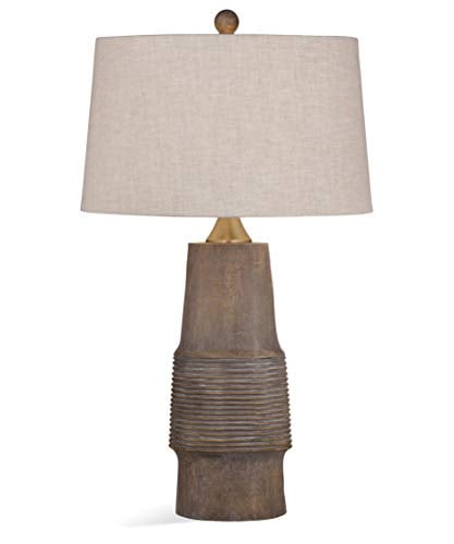 Kingsley Resin Table Lamp in Brown - Walmart.com