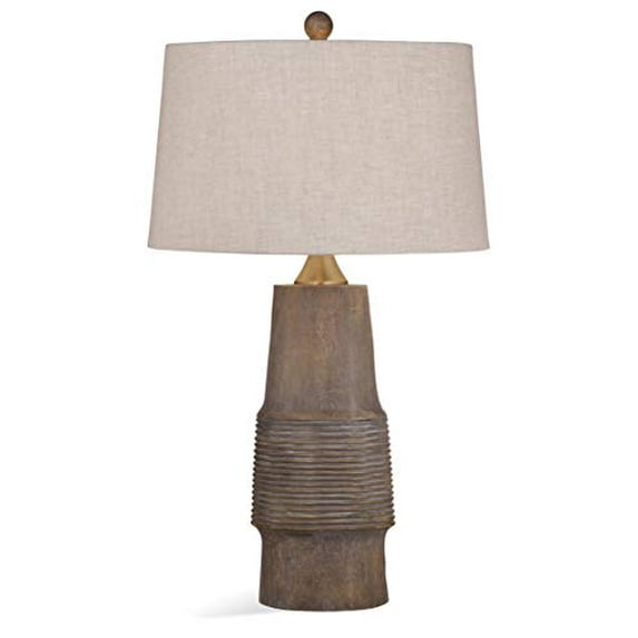 Kingsley Resin Table Lamp in Brown - Walmart.com