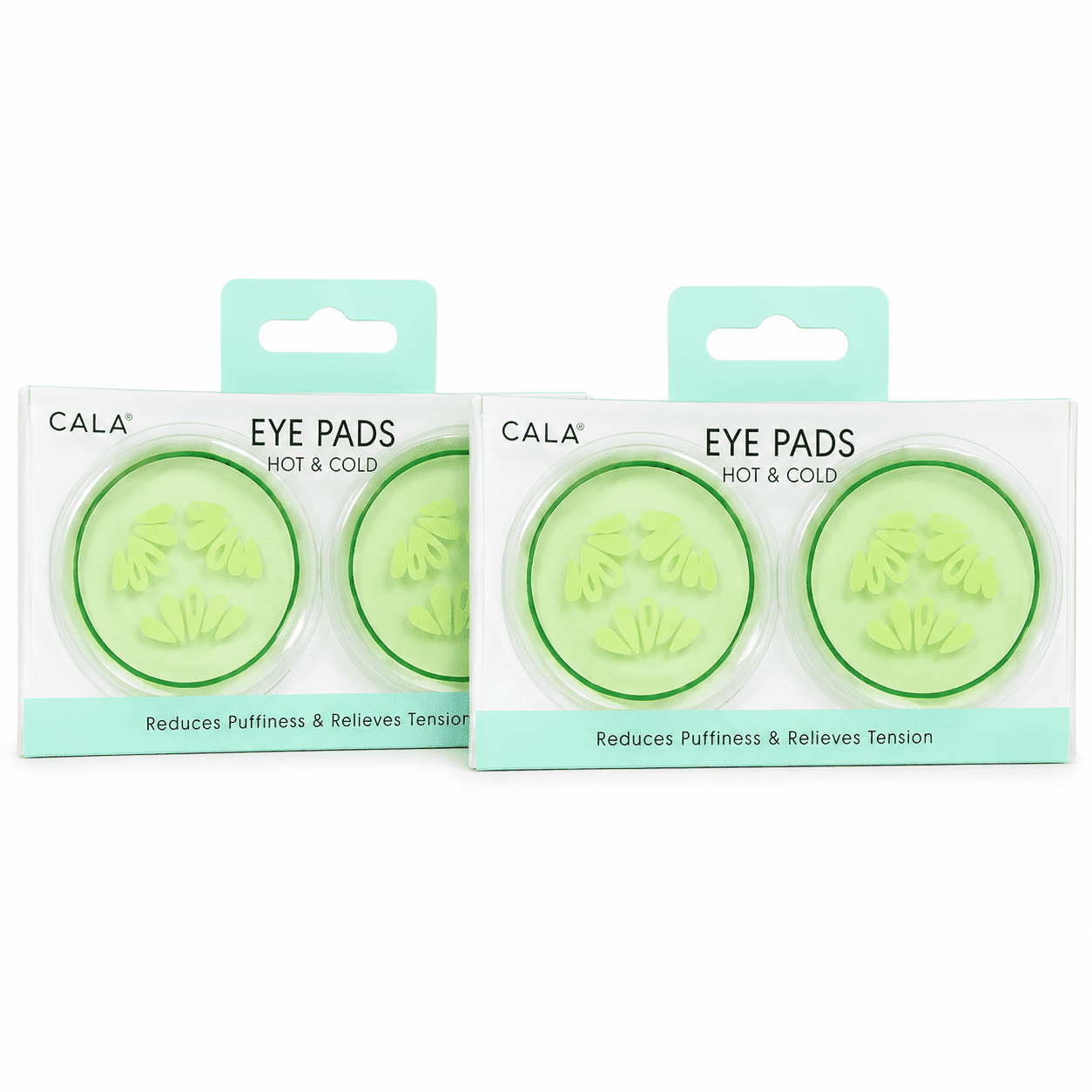 Kingsley Reusable Gel Eye Coolers – Cucumber Design Cooling Eye Pads ...