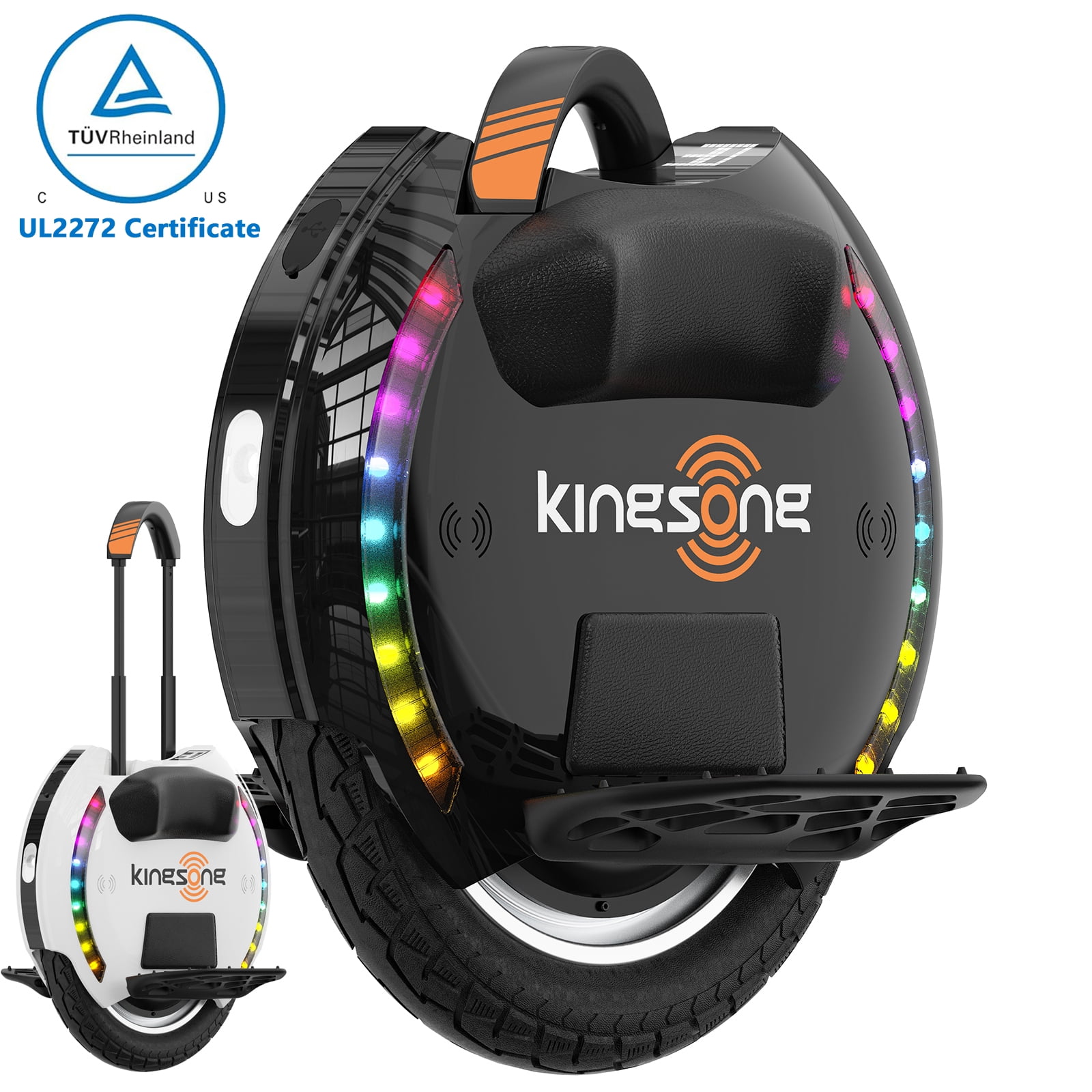 Kingsong 14DPRO Electric Unicycle for Adults City Commuter Onewheel 25 ...