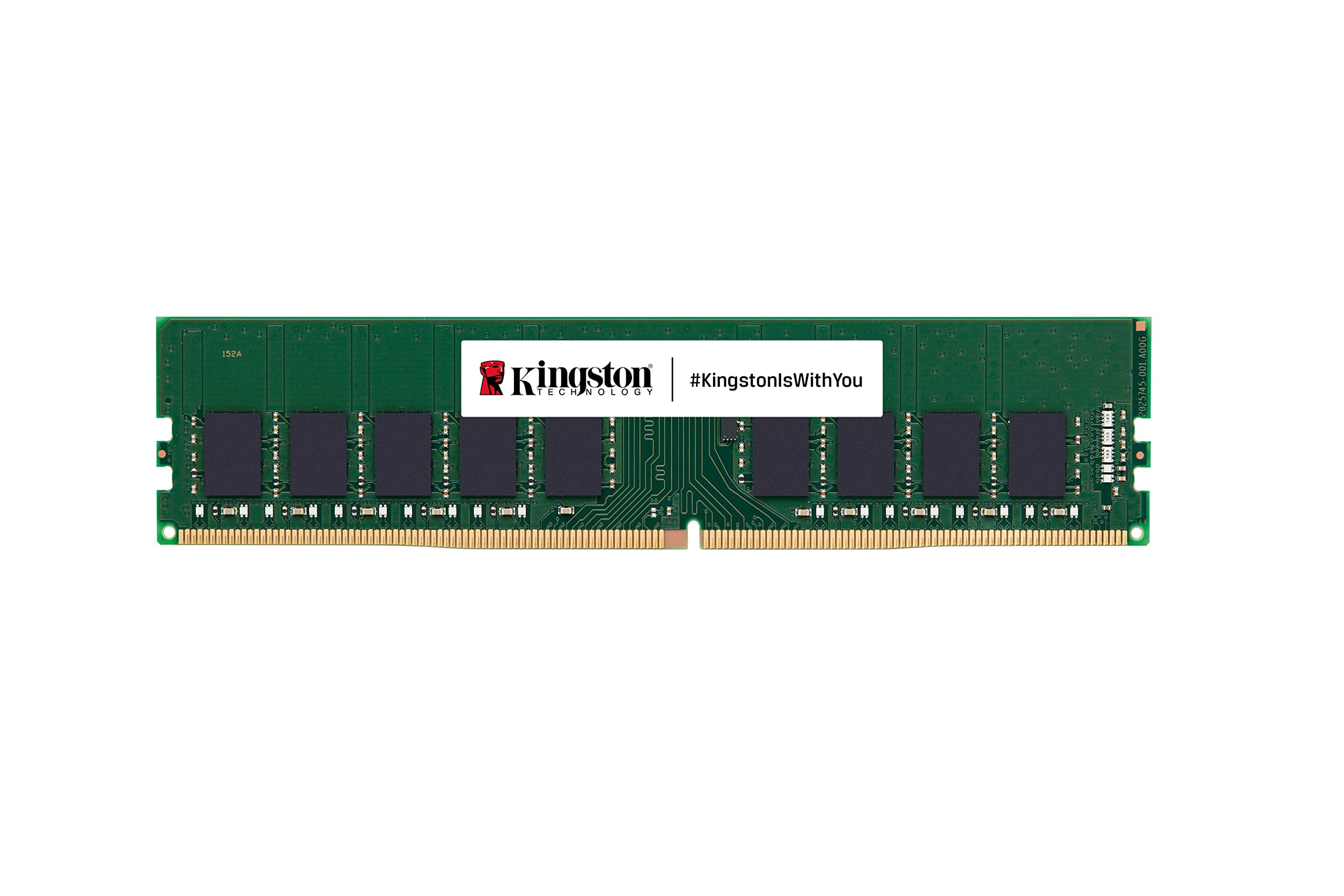 Kingston 16GB DDR4 SDRAM Memory Module - For Server - 16 GB - DDR4-3200/PC4-25600 DDR4 SDRAM ...