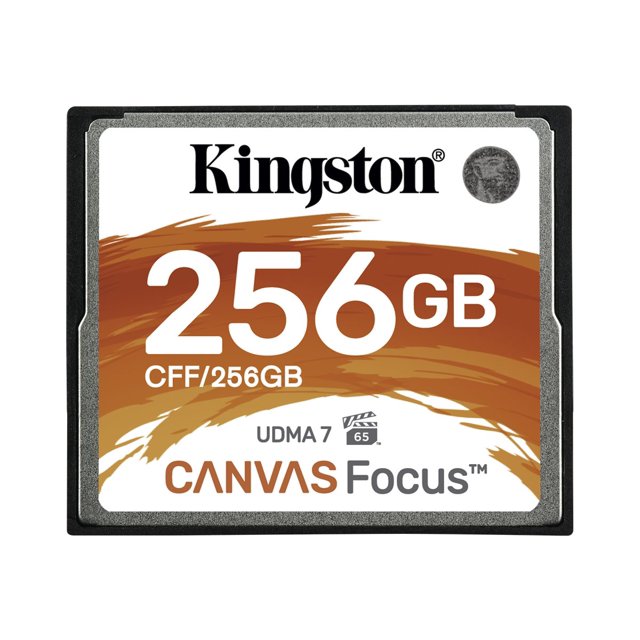 Kingston 256GB Canvas Focus Compact Flash Card - Walmart.com