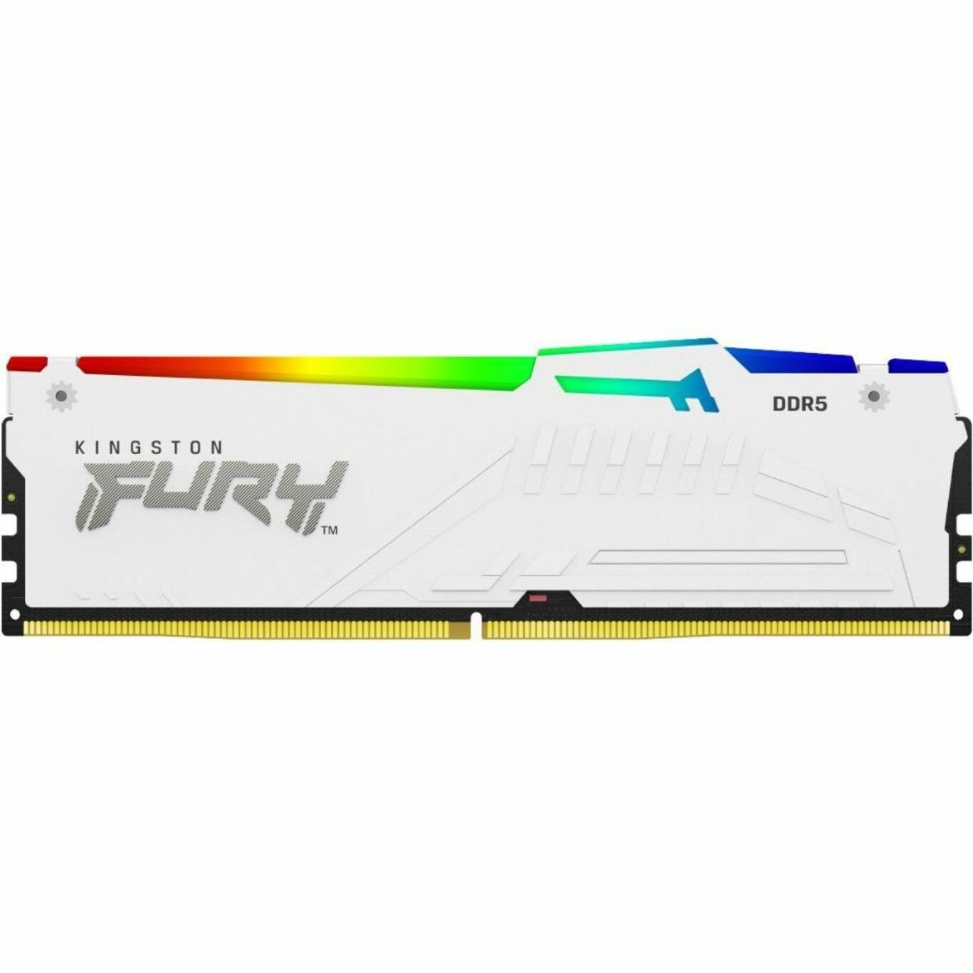 Kingston 64GB (4x16GB) DDR5 5600MT/s CL40 FURY Beast White RGB XMP - Walmart.com