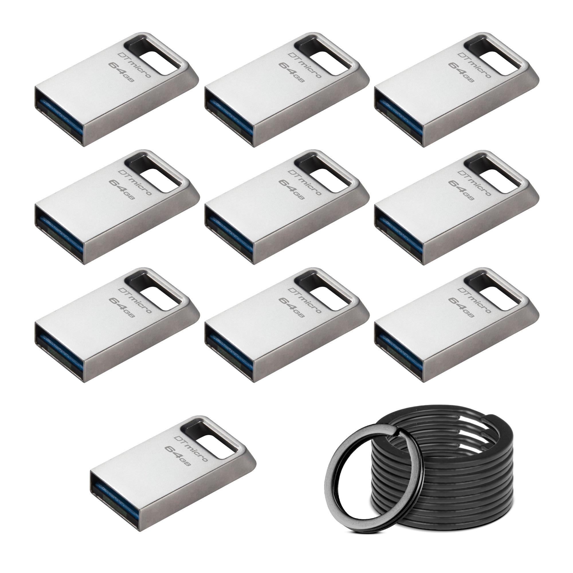 Kingston 64GB DataTraveler 200MBPS Metal Micro USB 3.2 Gen 1 Flash ...