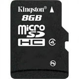 Kingston 8GB MicroSDHC Flash Memory Card for Mobile Devices - Walmart.com