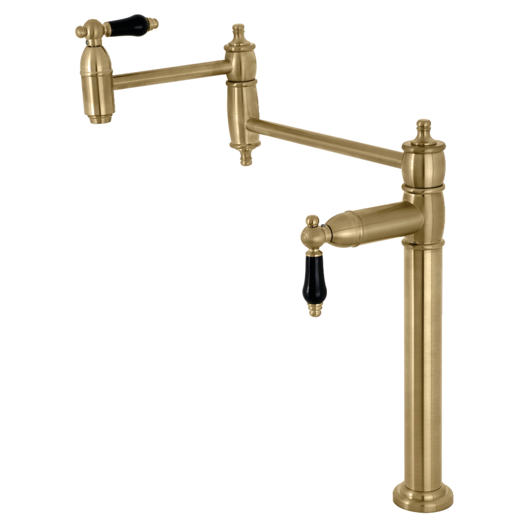 Kingston Brass KS3707PKL Duchess Two-Handle 1-Hole Deck Mount Pot ...