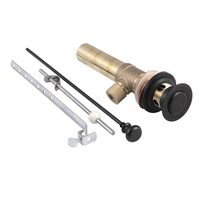 Kingston Brass KB2000 2.13 in. 22 Gauge Pop-Up Drain with Overflow ...