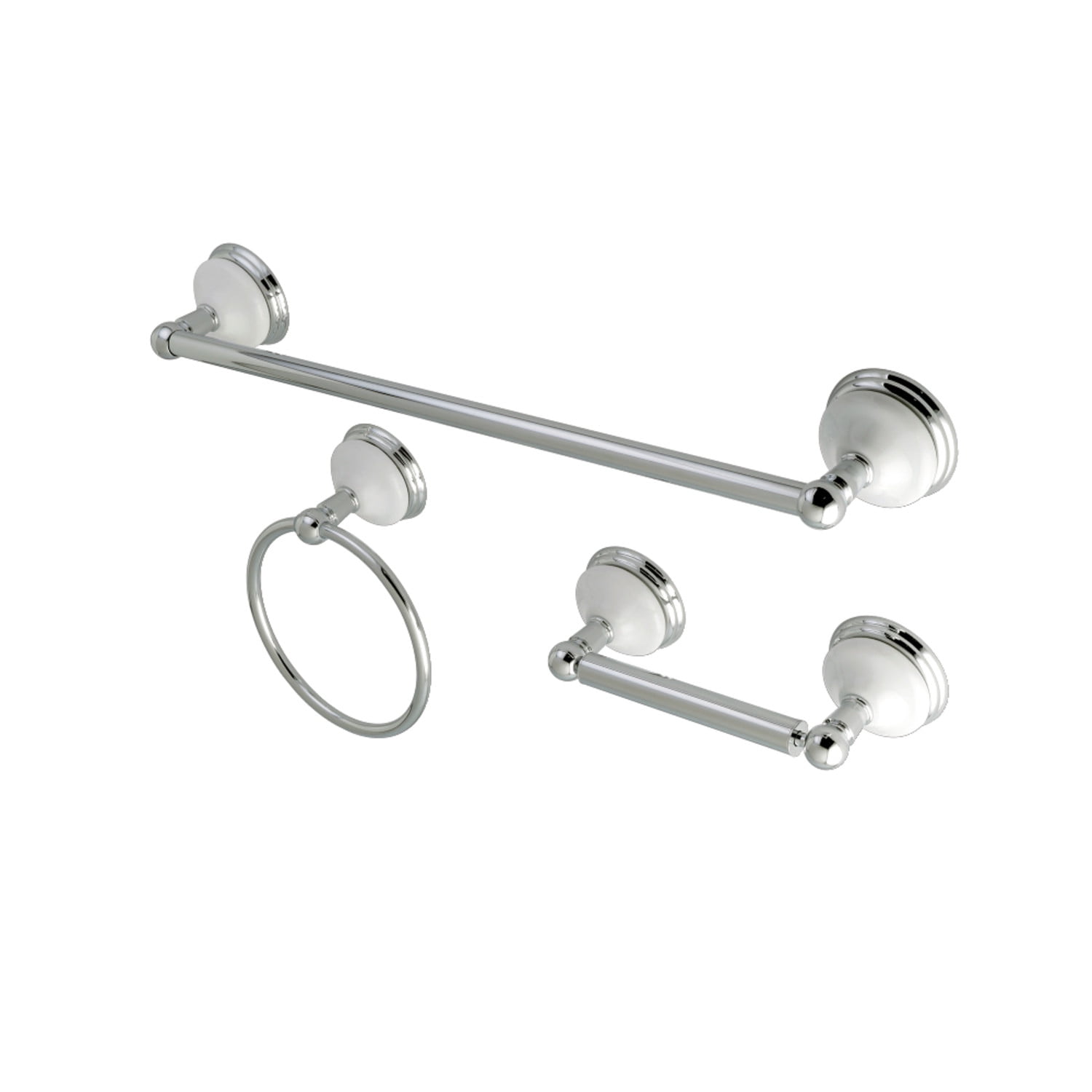 Kingston Brass BAK111248C 3 Piece Wall Mount Victorian Bathroom ...