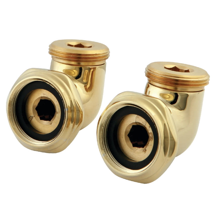 Kingston Brass ABT136-2 L Shape Standard Mount Elbow for CC457T2 Tub ...