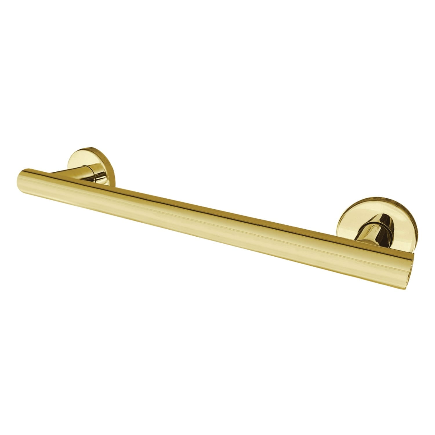Kingston Brass Berwyn 12-Inch x 1-1/4 Inch O.D Grab Bar Polished Brass ...