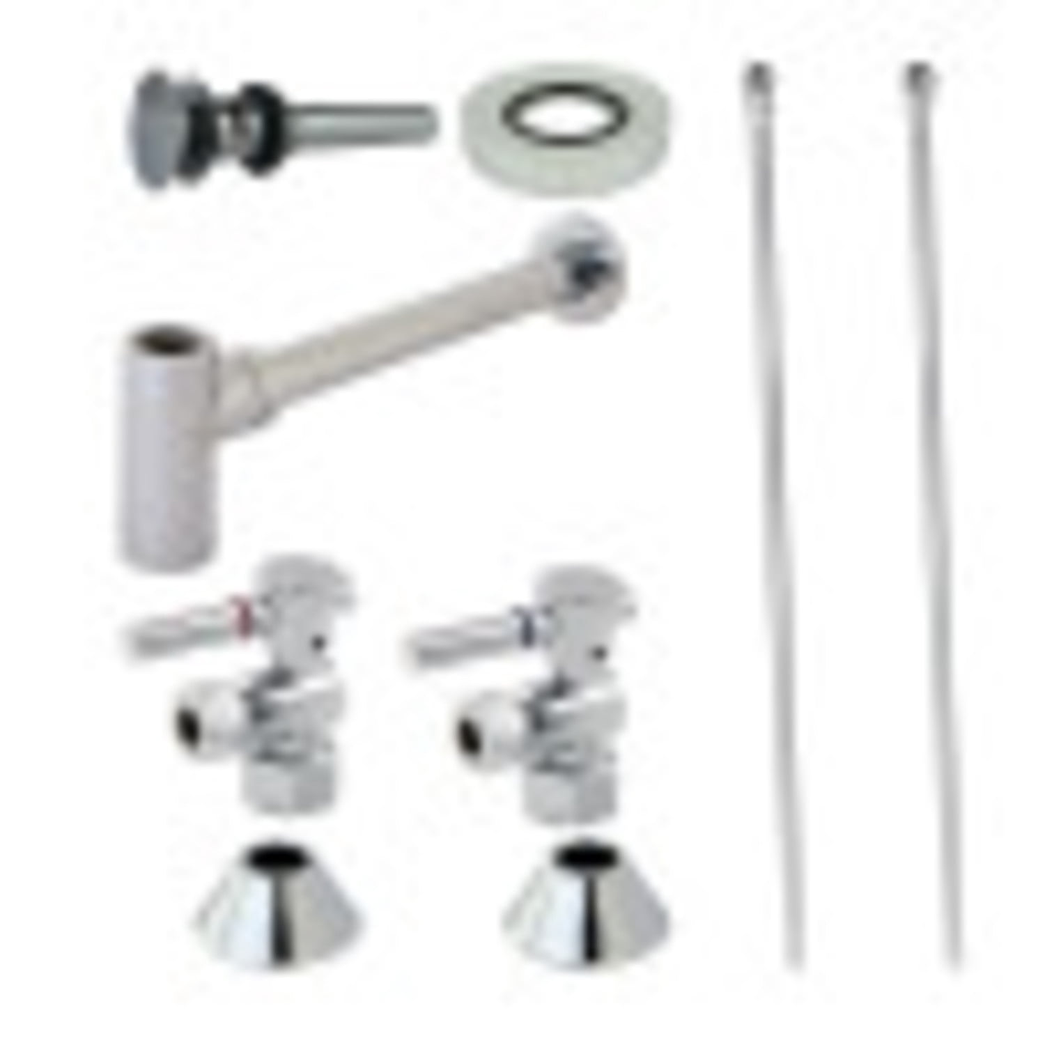 Kingston Brass CC43101DLVOKB30 Modern Plumbing Sink Trim Kit with ...