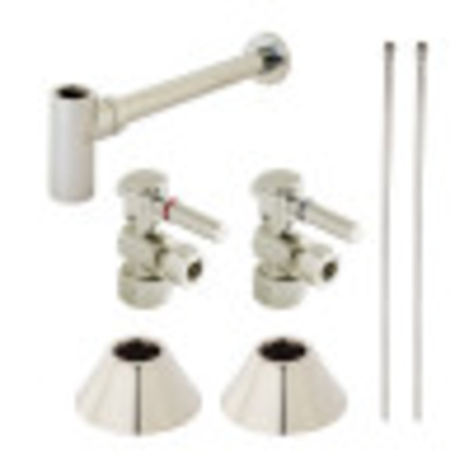 Kingston Brass CC43106DLLKB30 Standard Mount Modern Plumbing Sink Trim ...