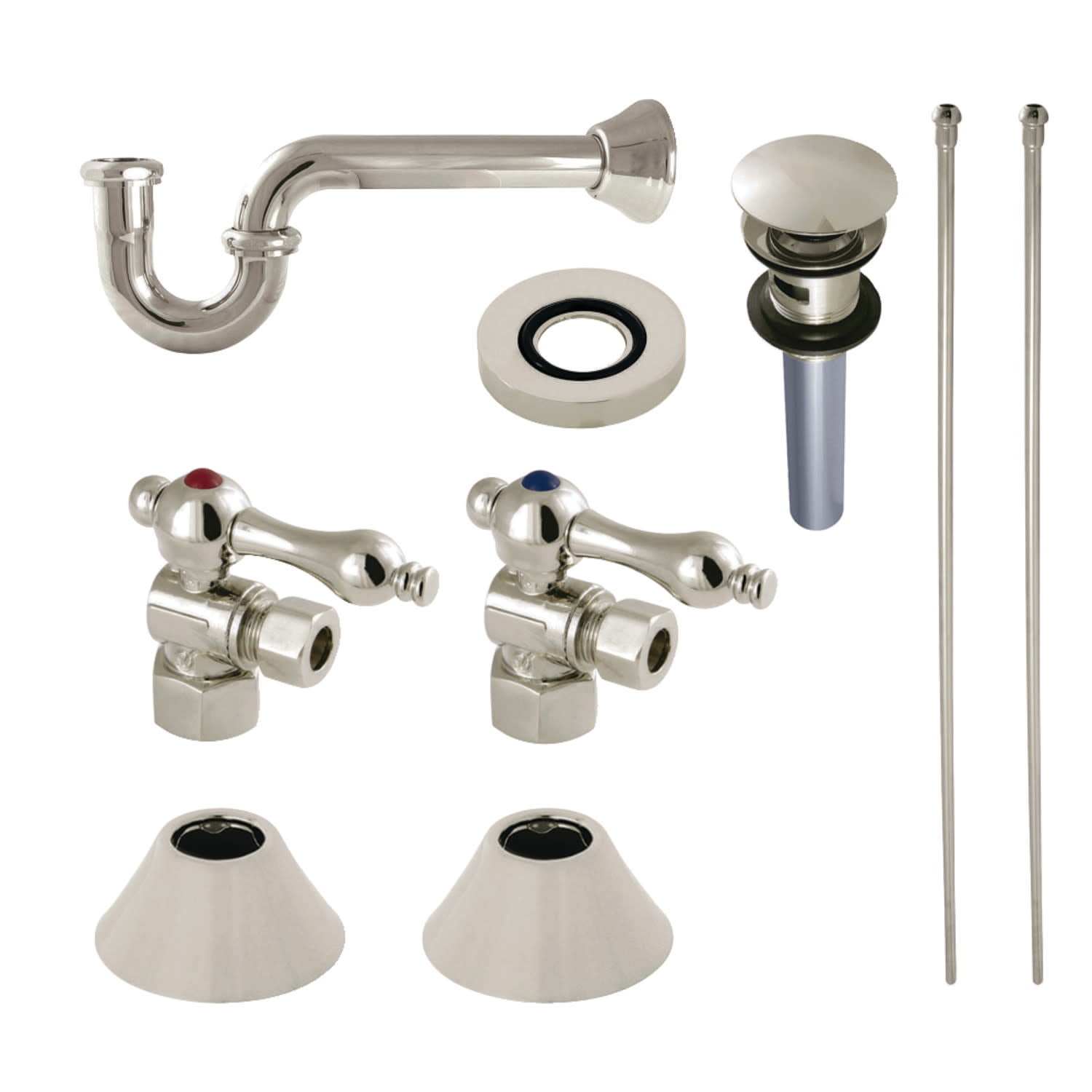 Kingston Brass CC43106VOKB30 Standard Mount Traditional Plumbing Sink ...
