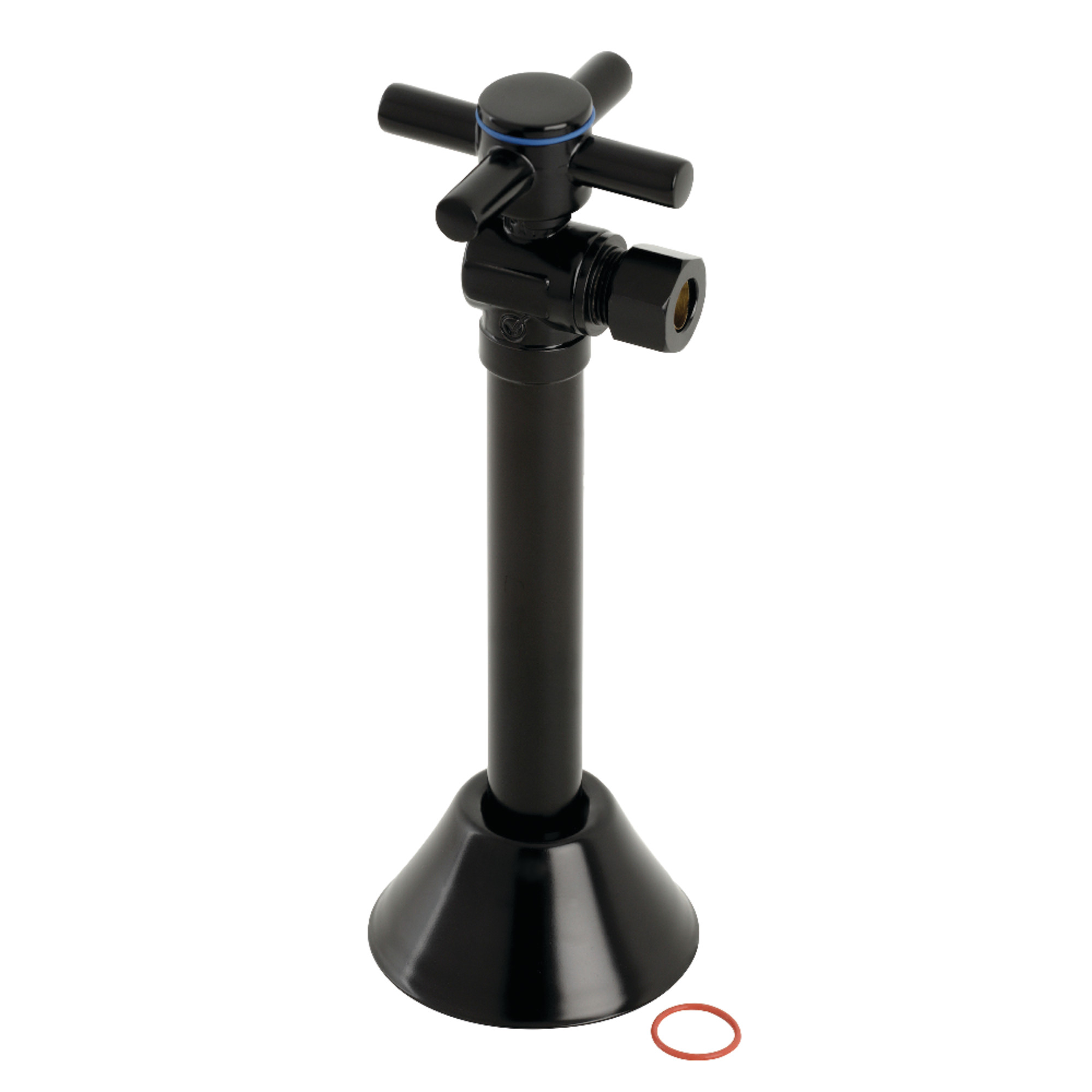 Kingston Brass CC83200DX 1/2-Inch Sweat x 3/8-Inch O.D. Comp Angle Shut ...