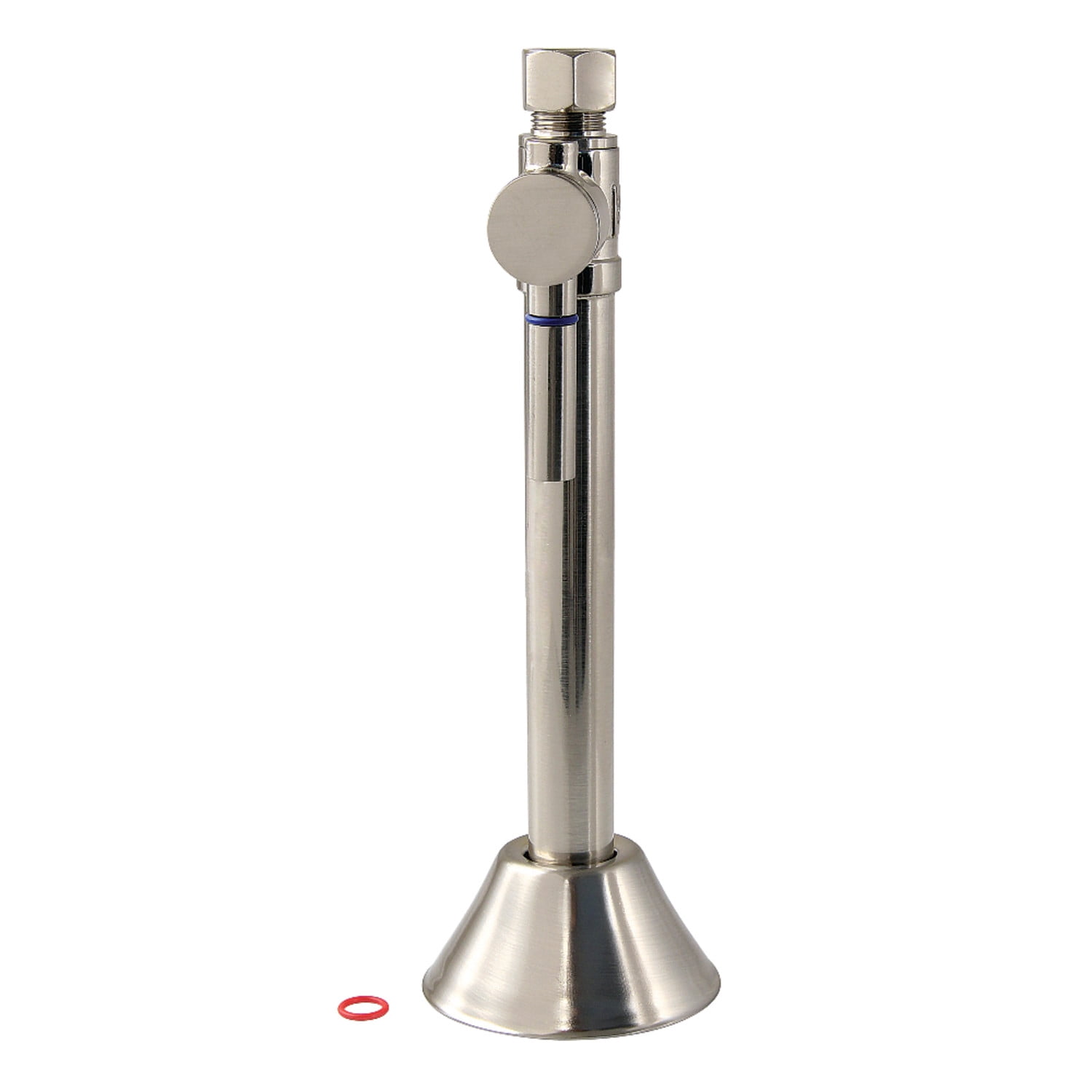 Kingston Brass CC83258DL 1/2" Sweat x 3/8" OD Comp Straight Shut Off ...