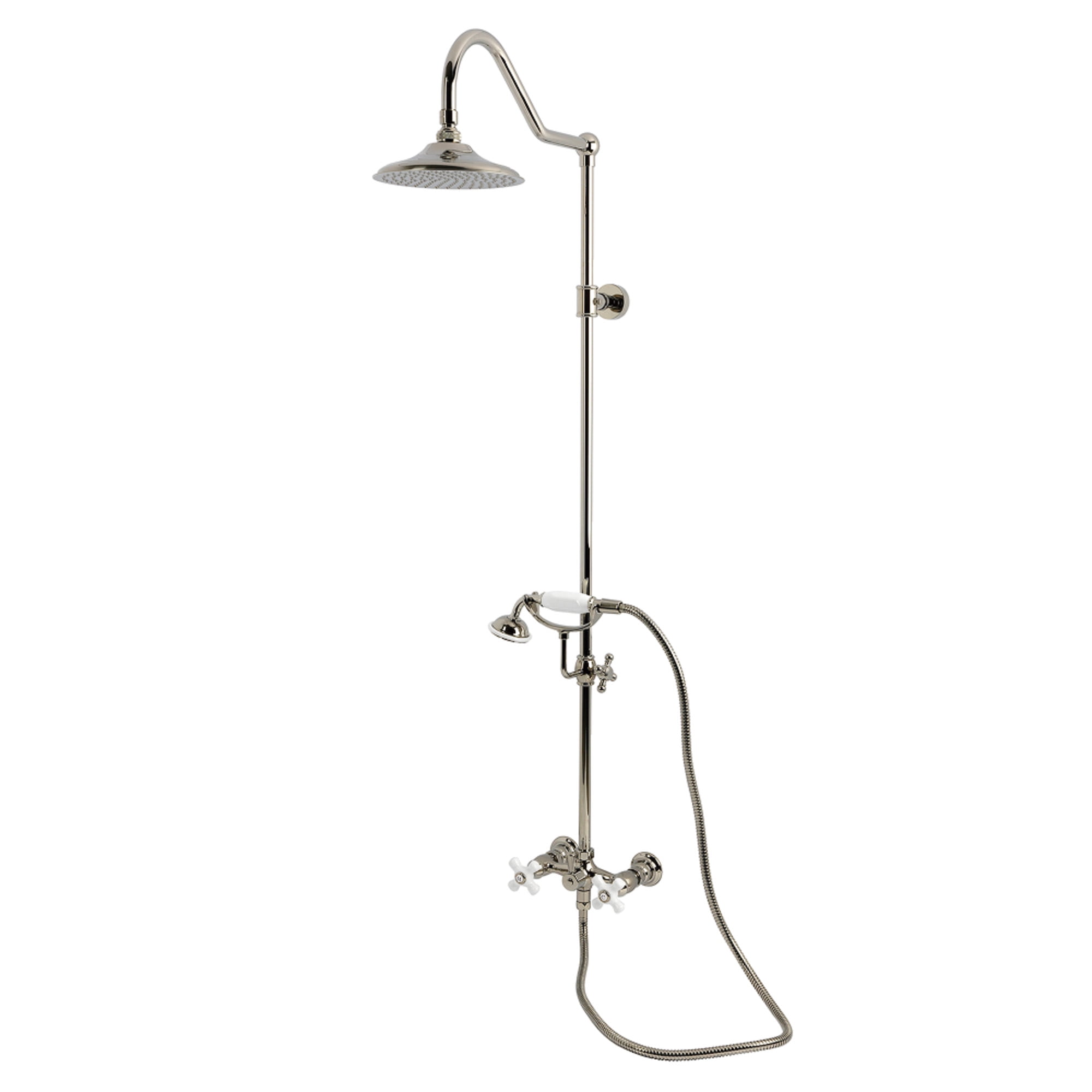 Kingston Brass CCK3666PX Kingston Wall Mount Rain Drop Shower System ...