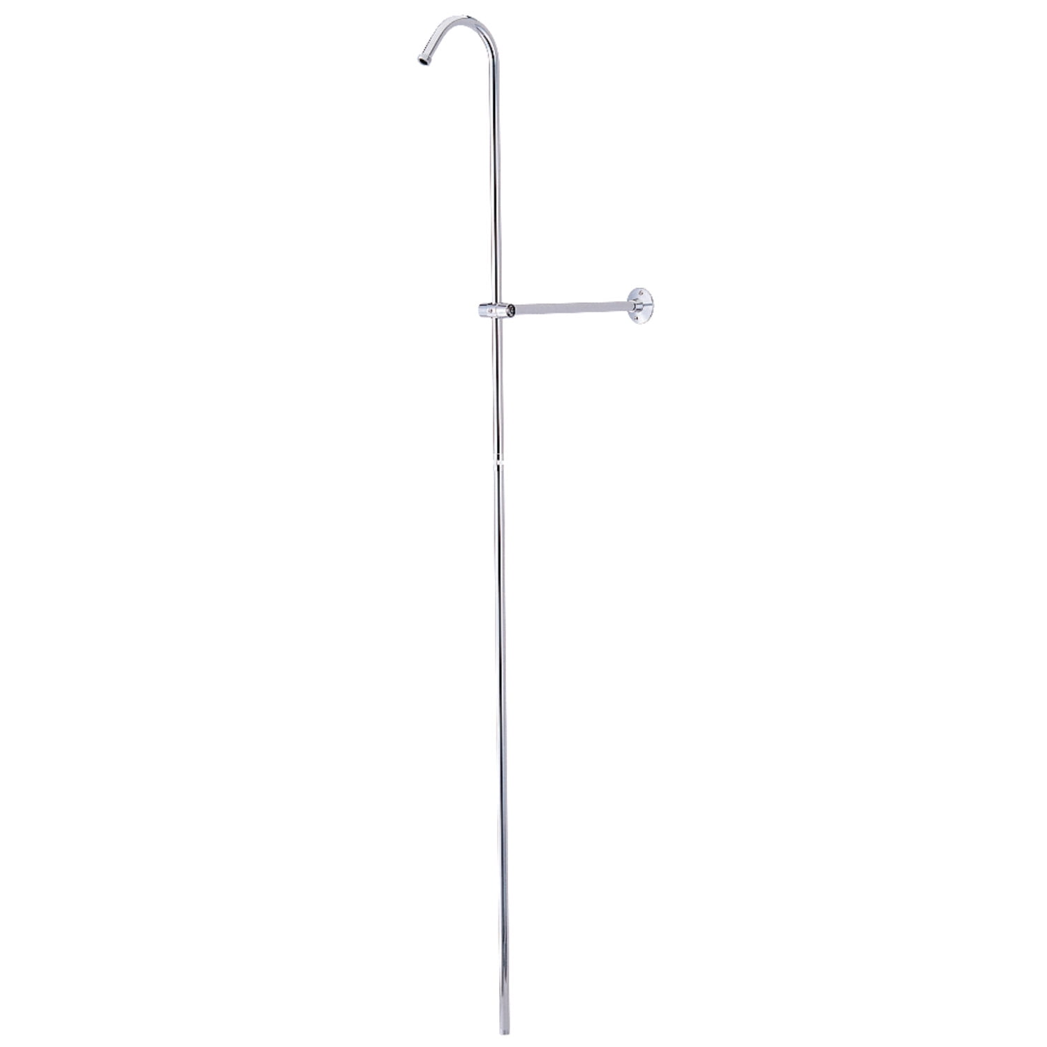 Kingston Brass CCR601 Vintage Shower Riser and Wall Support, Polished ...