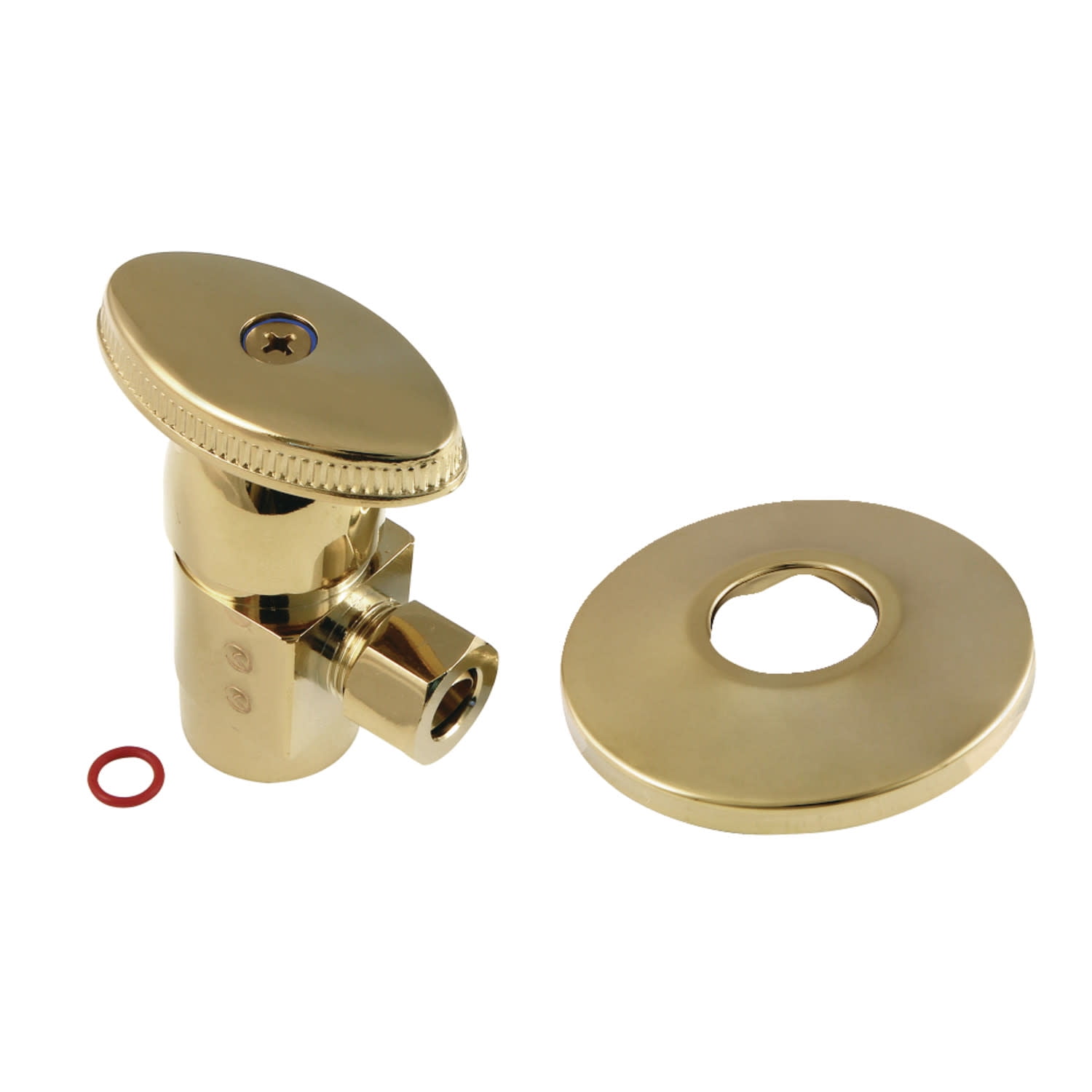 Kingston Brass CD43302VAK 1/2" FIP x 3/8" O.D. Anti-Seize Deluxe ...