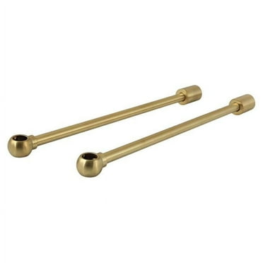 Decor Plumbing 62" Shower Riser Rod, Polished Brass - Walmart.com