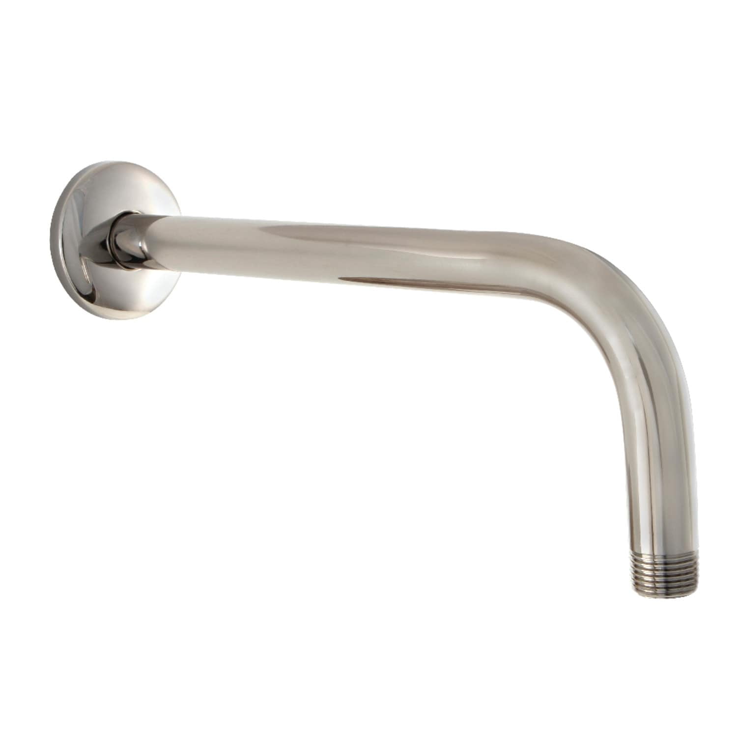 Kingston Brass Claremont 12-Inch Rain Drop Shower Arm Polished Nickel ...