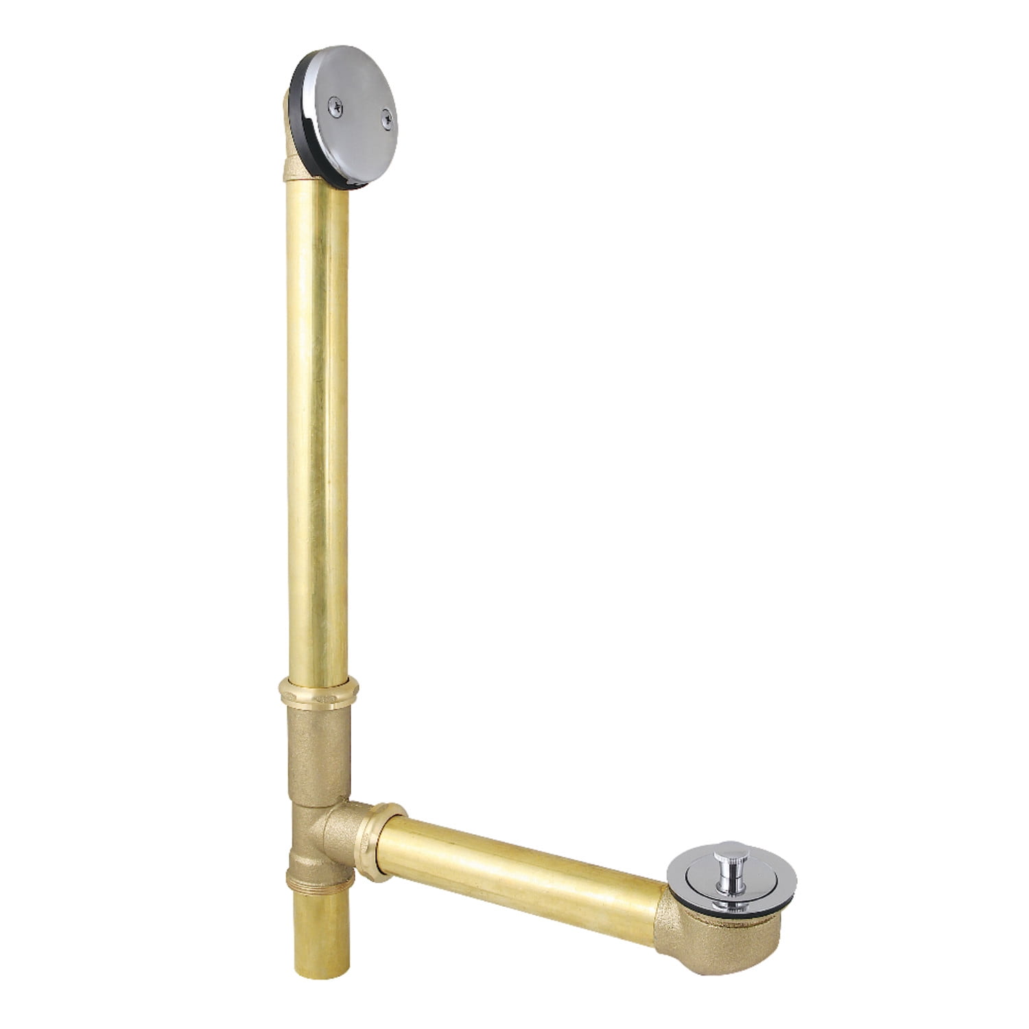 Kingston Brass DLL3161 21-Inch Lift and Lock Tub Waste and Overflow, 20 ...