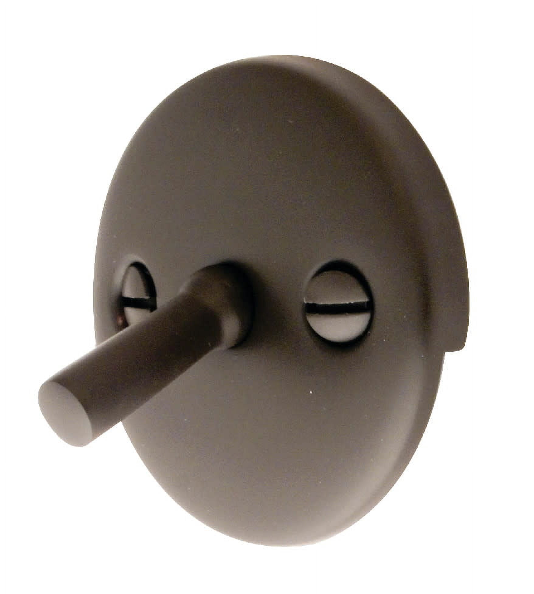 Kingston Brass DTL105 Round Overflow Plate with Trip Lever Drain, Oil ...