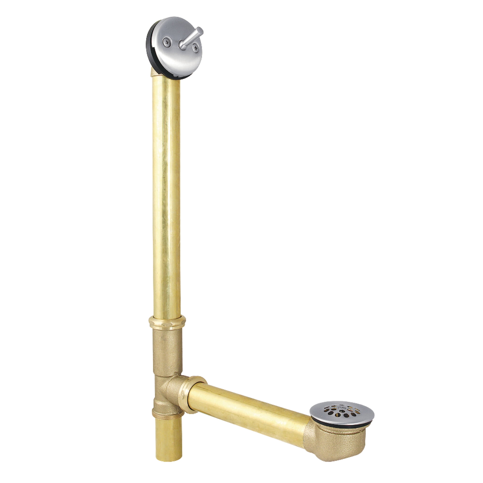 Kingston Brass DTL1181 23-Inch Brass Trip Lever Tub Waste and Overflow ...