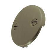 Kingston Brass DTL100MB Round Overflow Plate with Trip Lever Drain ...