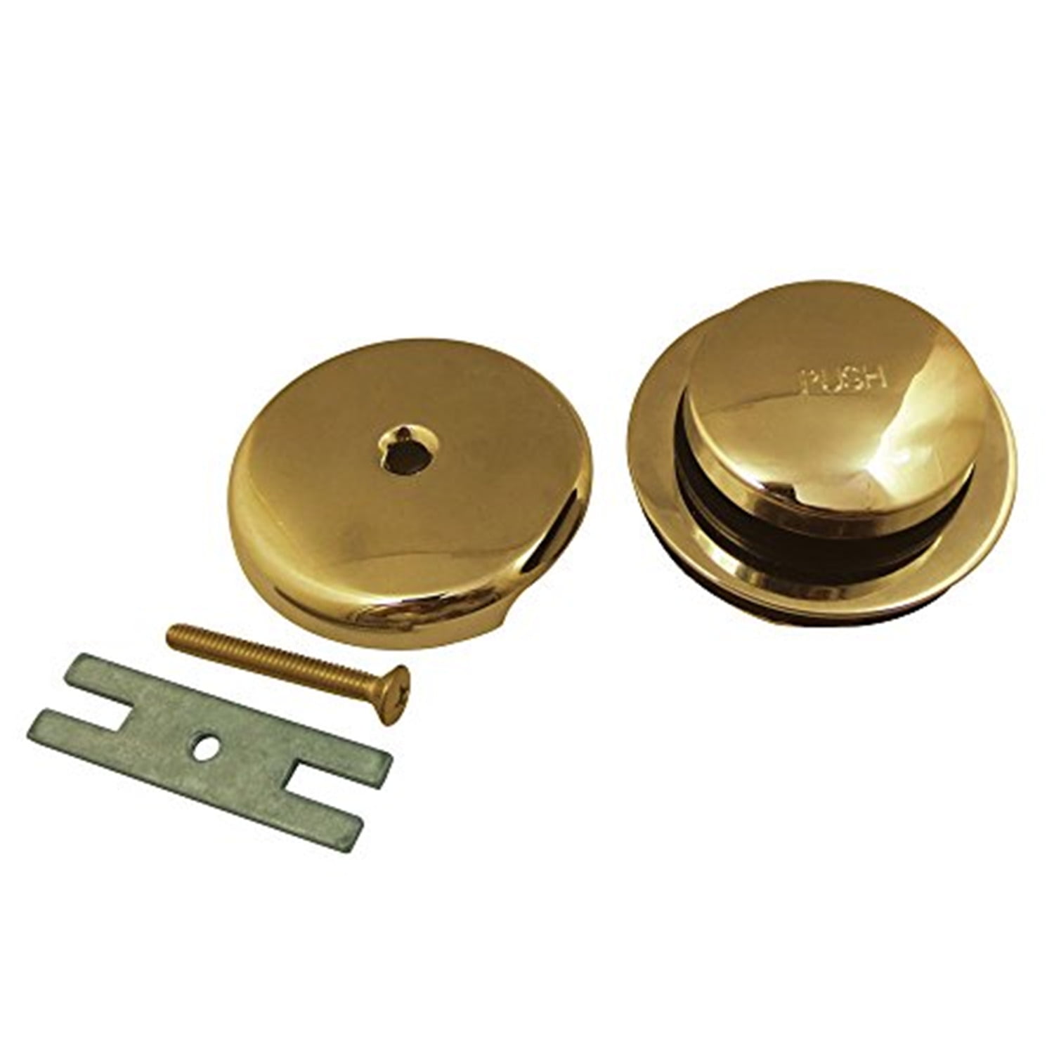 Kingston Brass DTT5302A2 Easy Touch Standard Mount Toe-Tap Drain Conve ...
