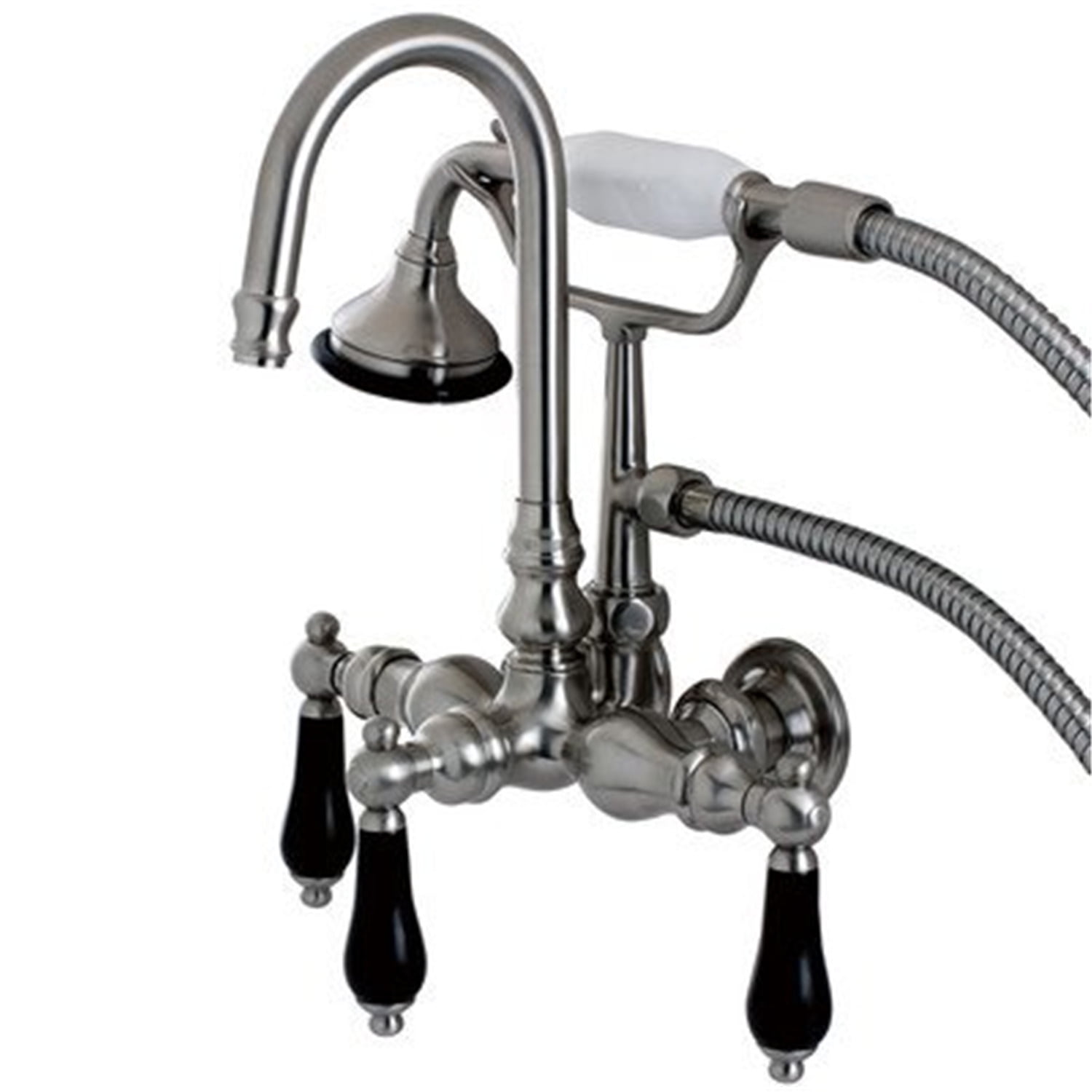 Kingston Brass AE7T8PKL Wall Mount Clawfoot Tub Faucet AE7T8PKL ...
