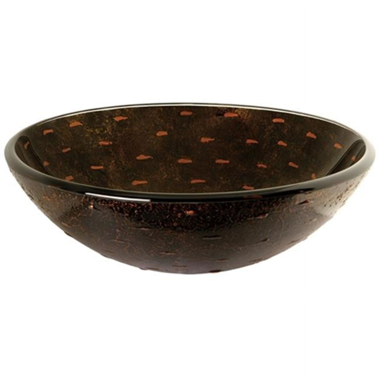 Kingston Brass EVSPFB1 Fauceture Bologna Round Amber Bronze Glass ...