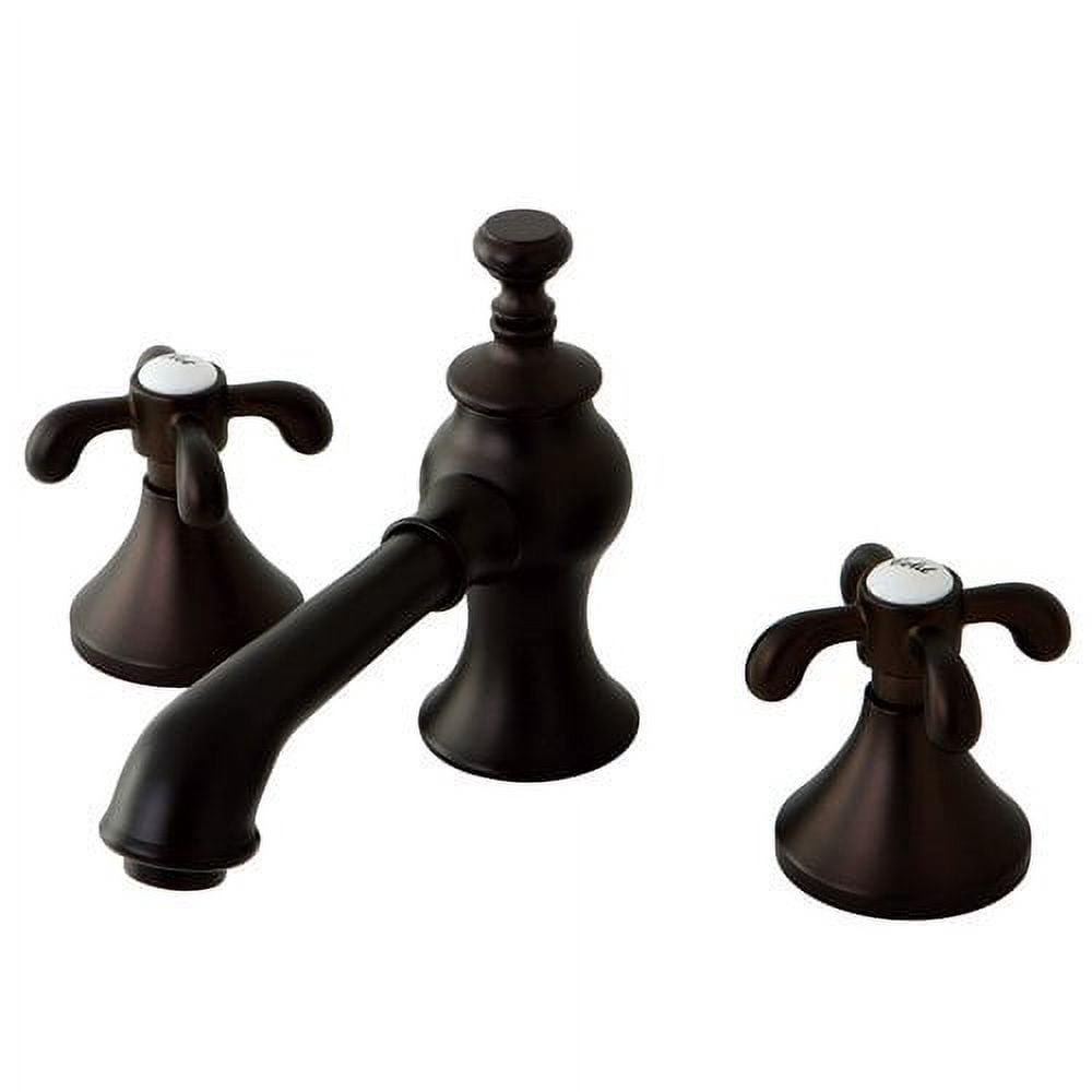 Kingston Brass KS7065TX French Country Widespread Lavatory Faucet with ...