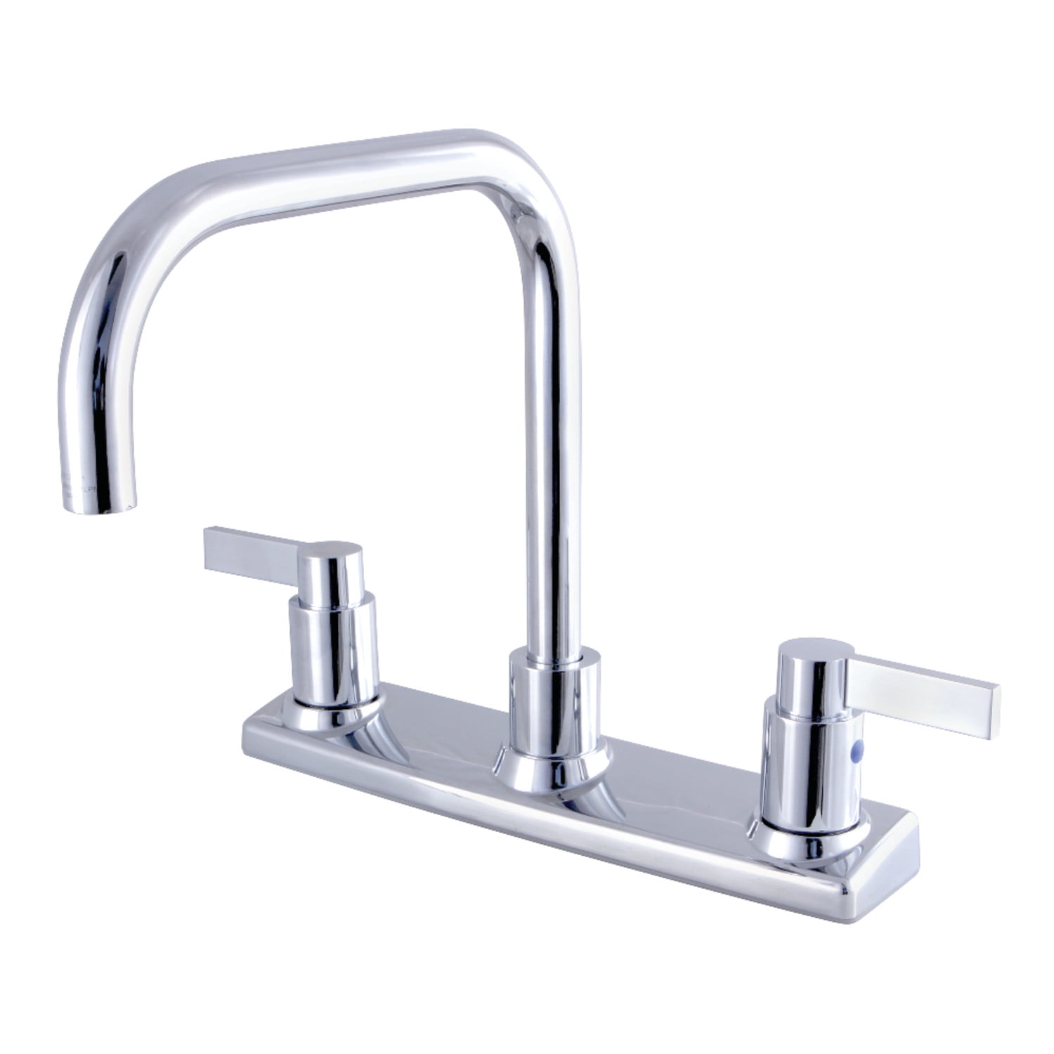 Kingston Brass FB2141NDL NuvoFusion 8-Inch Centerset Kitchen Faucet ...