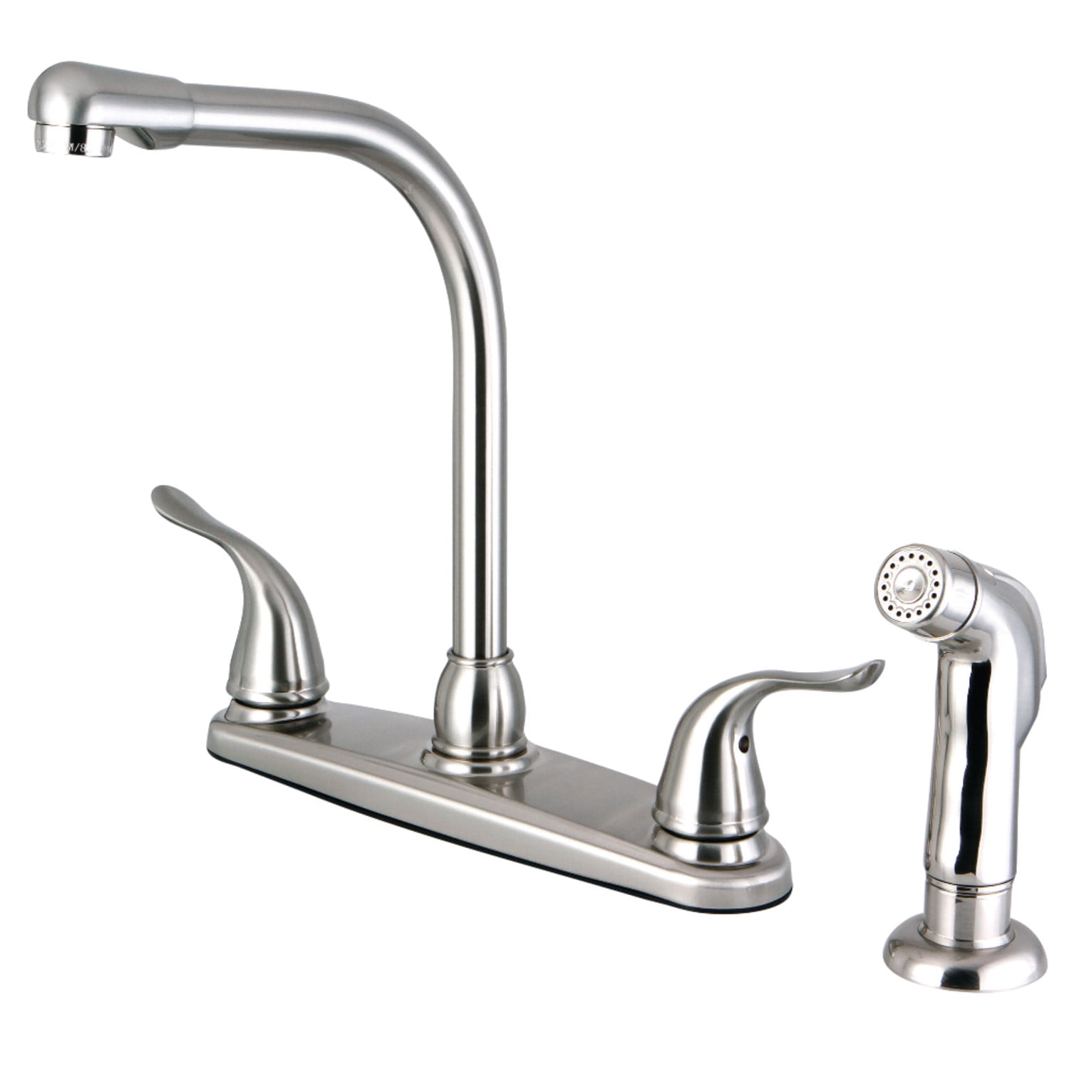 Kingston Brass FB2758YLSP Yosemite 8-Inch Centerset Kitchen Faucet with ...