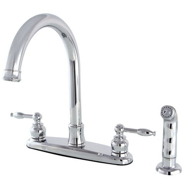 Kingston Brass FB2795YLSP Yosemite 8-Inch Centerset Kitchen Faucet with ...