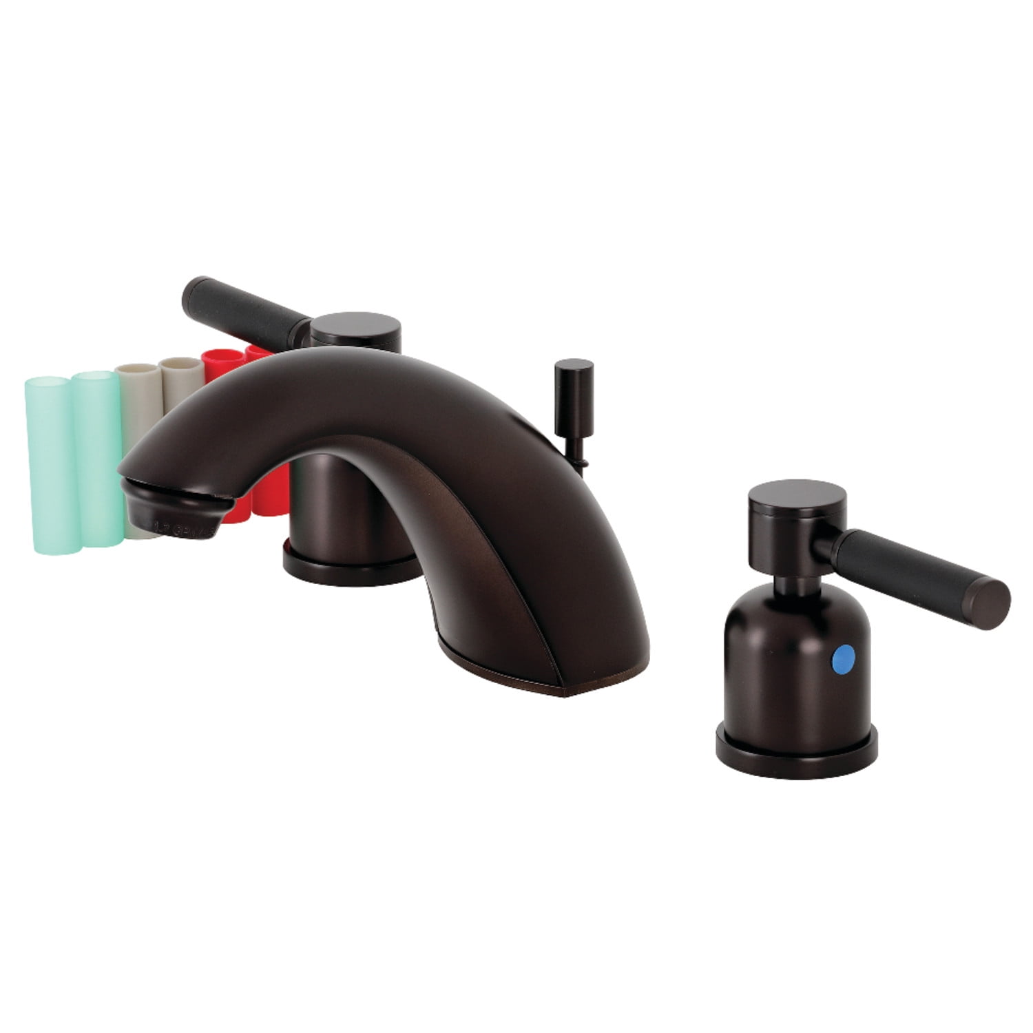 Kingston Brass FB8955DKL Kaiser Widespread Bathroom Faucet, Oil Rubbed ...
