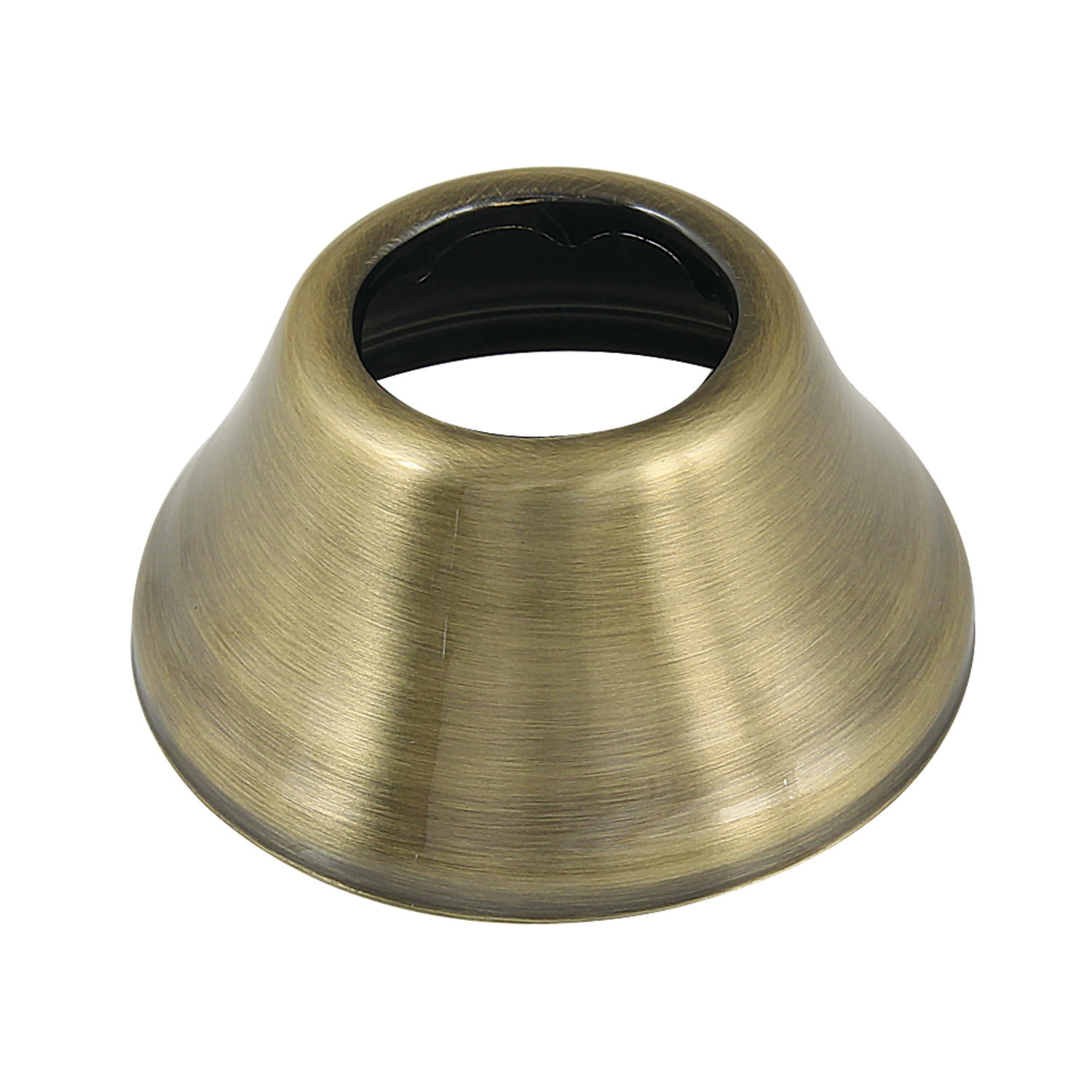 Kingston Brass FLBELL11433 1-1/4" ID x 3" OD Bell Flange, Antique Brass ...
