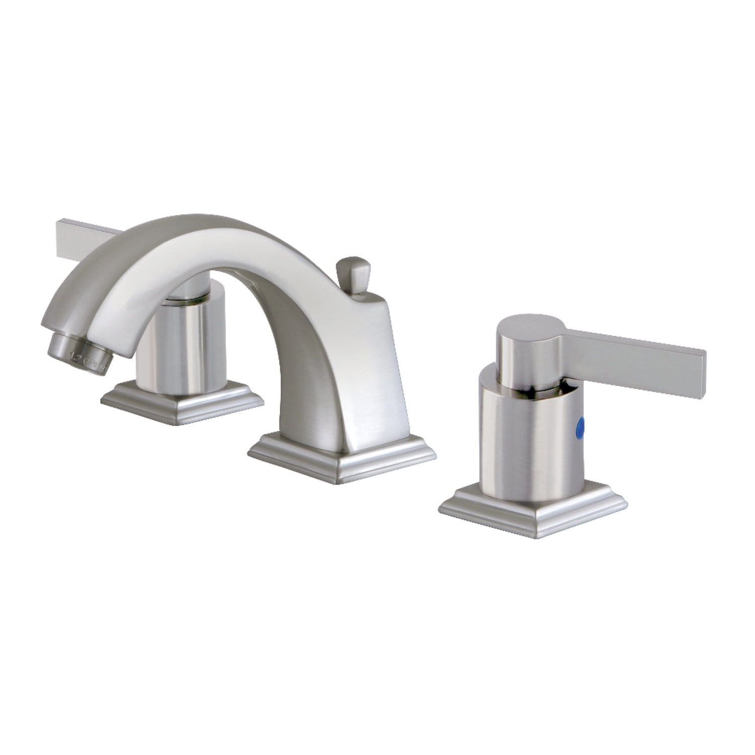 Kingston Brass FSC4688NDL NuvoFusion Widespread Bathroom Faucet with ...