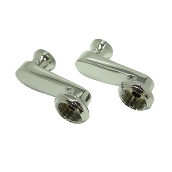 Kingston Brass Faucet Modify Swing Elbows - Polished Chrome - Solid ...