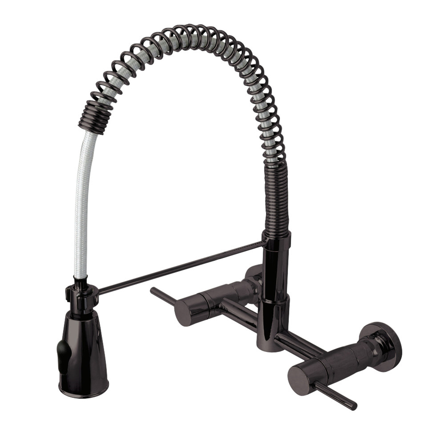 Gourmetier GS8285DL Concord Two-Handle Kitchen Faucet with Pull-Down ...